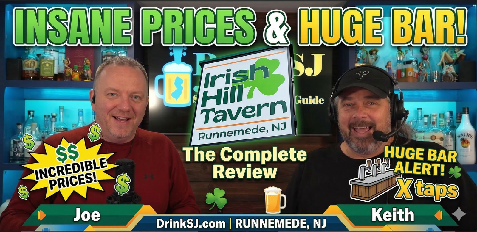 South Jersey Bar Guide Reviews The Irish Hill Tavern - Drink South Jersey